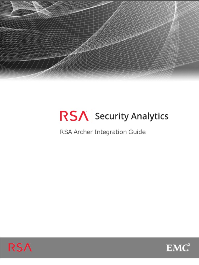 RSA Archer Integration Guide | PDF | Port (Computer Networking ...
