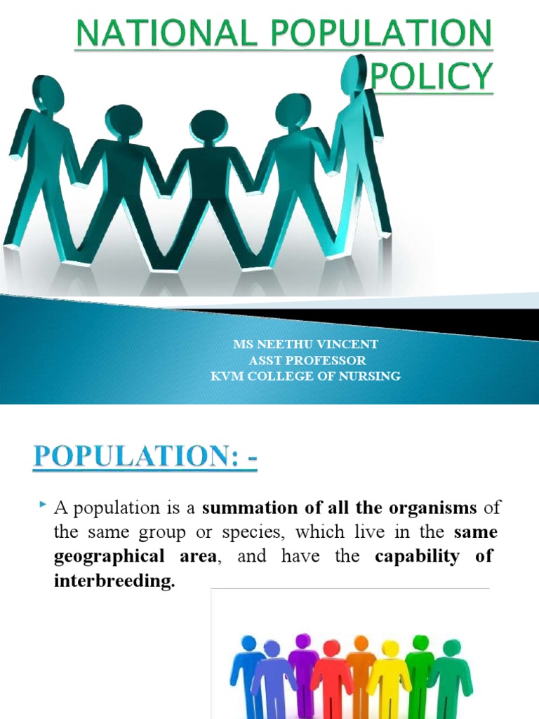 A Summary of India's National Population Policy 2000: Its Objectives ...