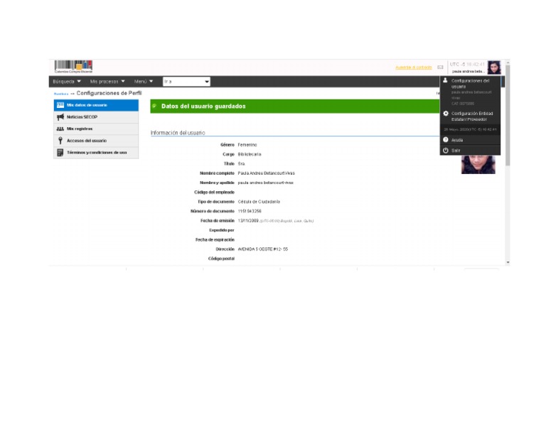 Pantallazo Secop Ii | PDF