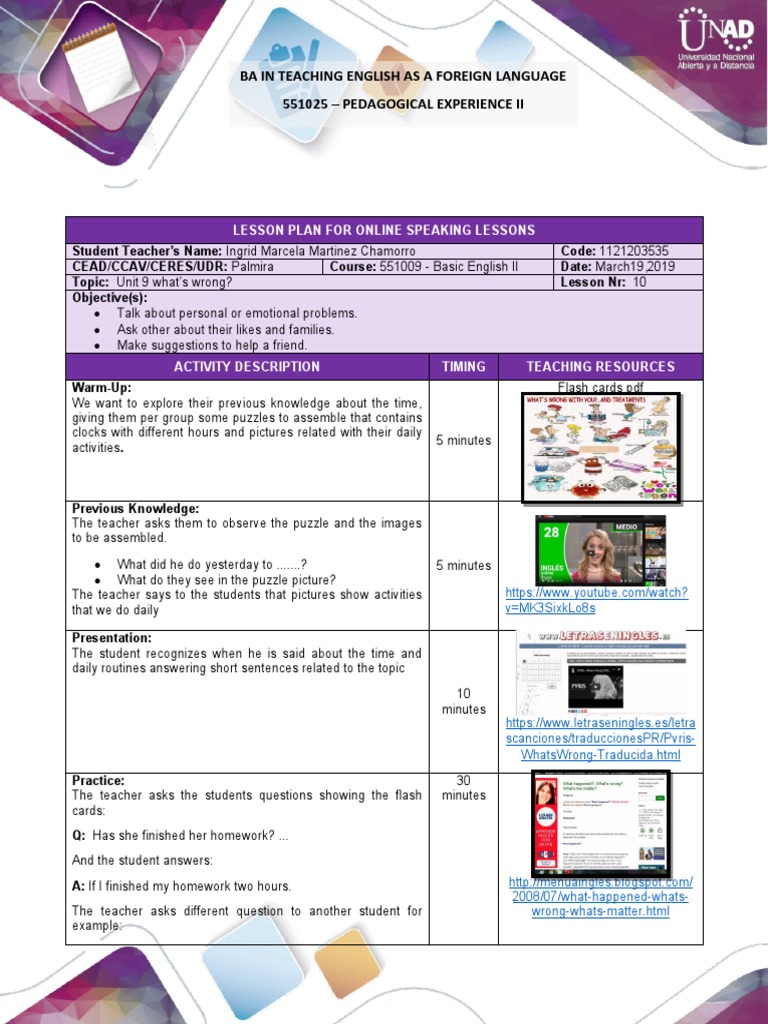 Ba in Teaching English As A Foreign Language 551025 - Pedagogical ...