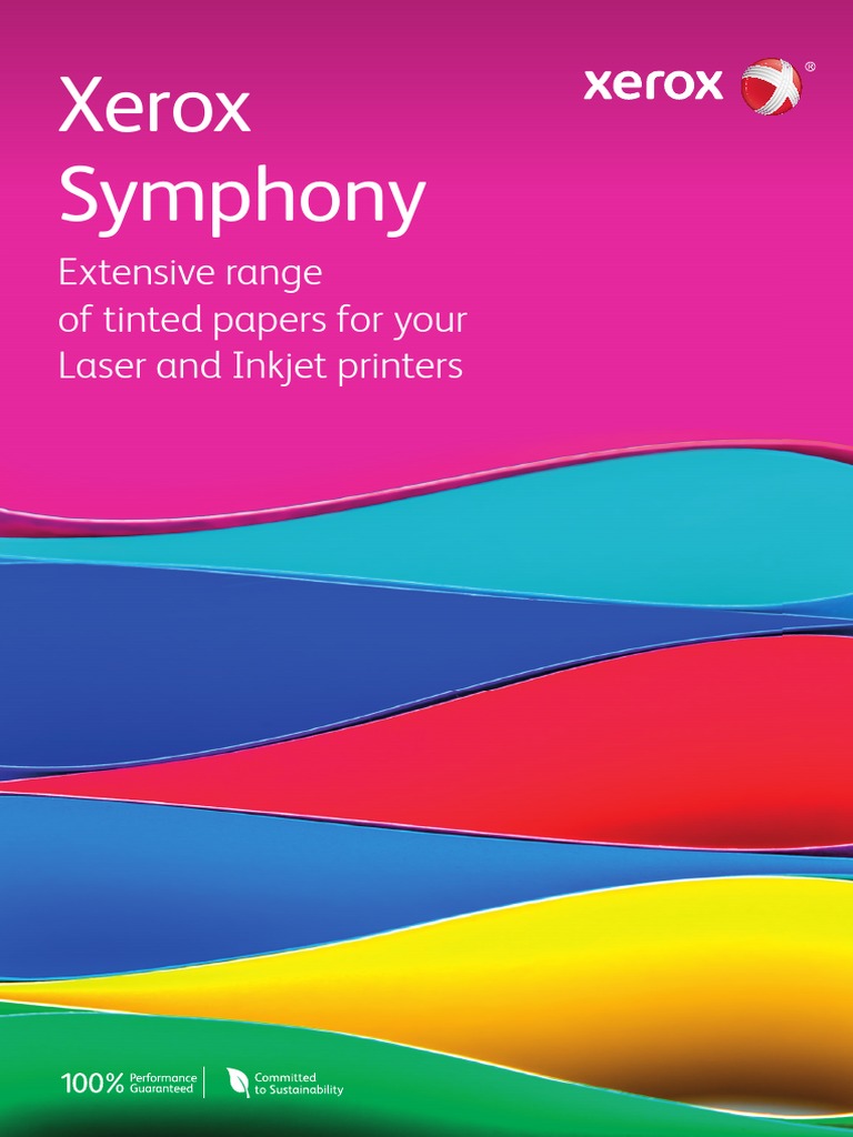 Xerox Symphony: Extensive Range of Tinted Papers For Your Laser and ...