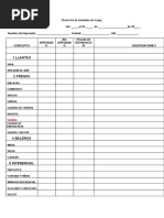 Check List Tracto Camion | PDF | Camión | Vehículos terrestres