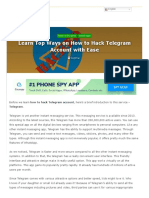 How To Hack Instagram Accounts Best Working Methods | PDF | Phishing ...