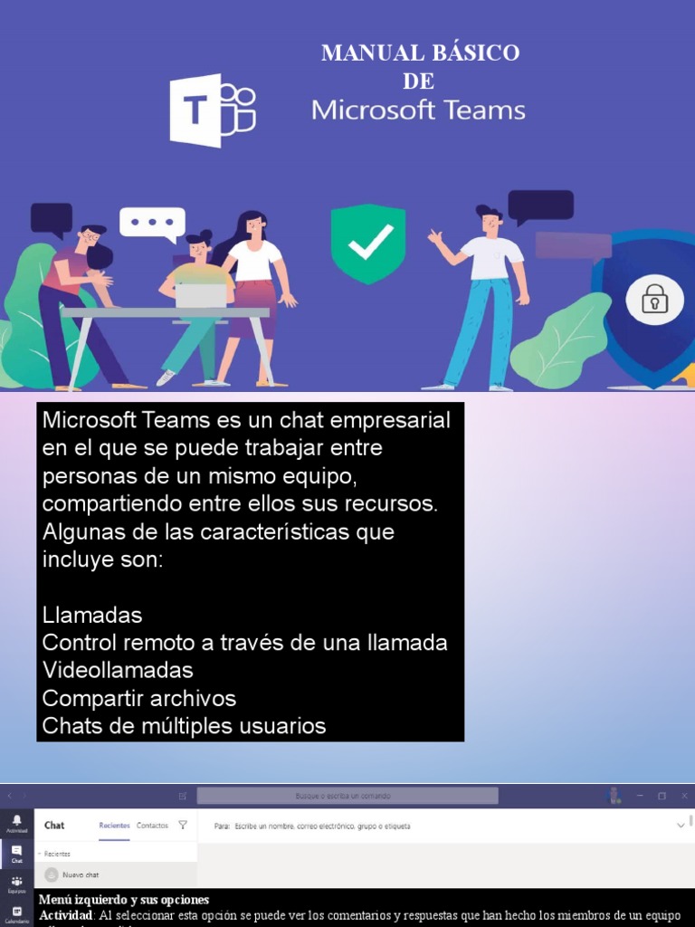 Manual Teams | Descargar gratis PDF | Chat en linea | Microsoft