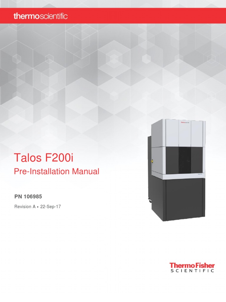 Talos F200i Pre-Installation Manual PDF | PDF | Electromagnetic ...