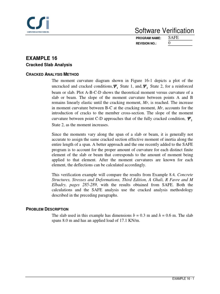 Software Verification: Example 16 | PDF | Beam (Structure) | Strength ...