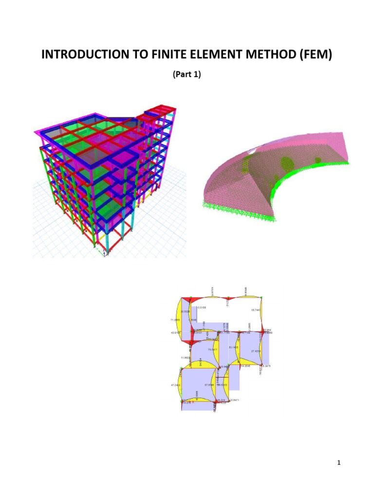 Intro to Finite Element Method | PDF | Stress–Strain Analysis | Finite ...