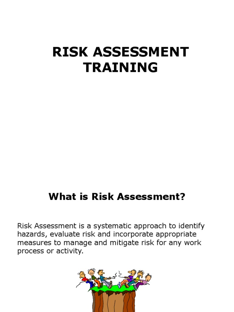 Risk Assessment Training | PDF | Risk Assessment | Risk