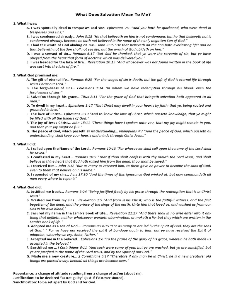 ABCs of Christian Growth | PDF | Baptism | Assurance (Theology)