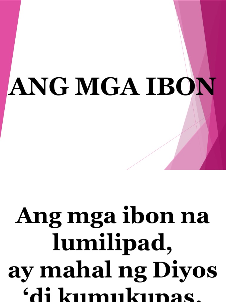 Ang Mga Ibon | PDF