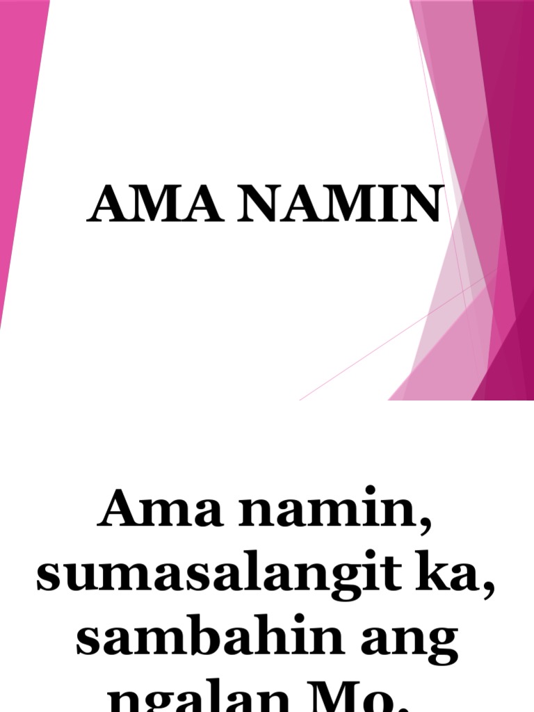 Ama Namin TNB | PDF