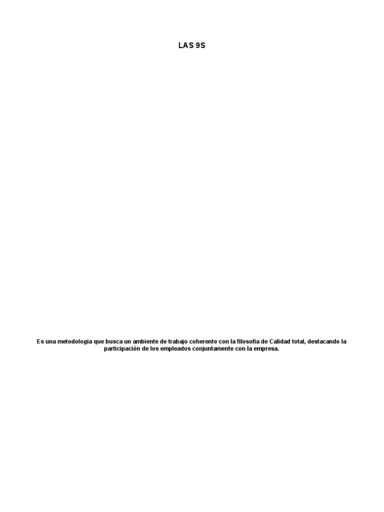 Las 9S | PDF