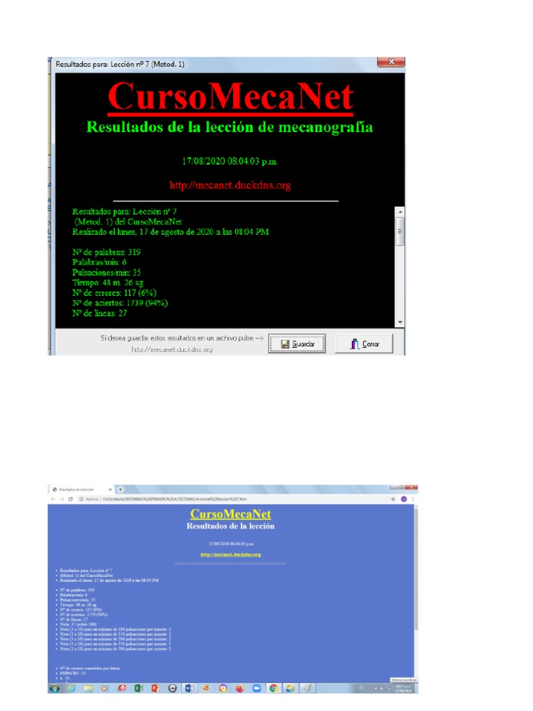 Mecanet Leccion 7 | PDF