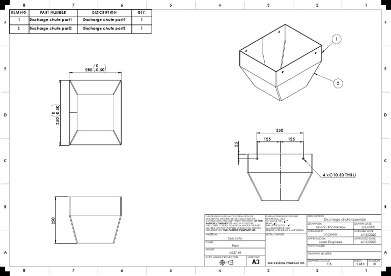 Discharge Chute Assembly | PDF | Teaching Mathematics | Business