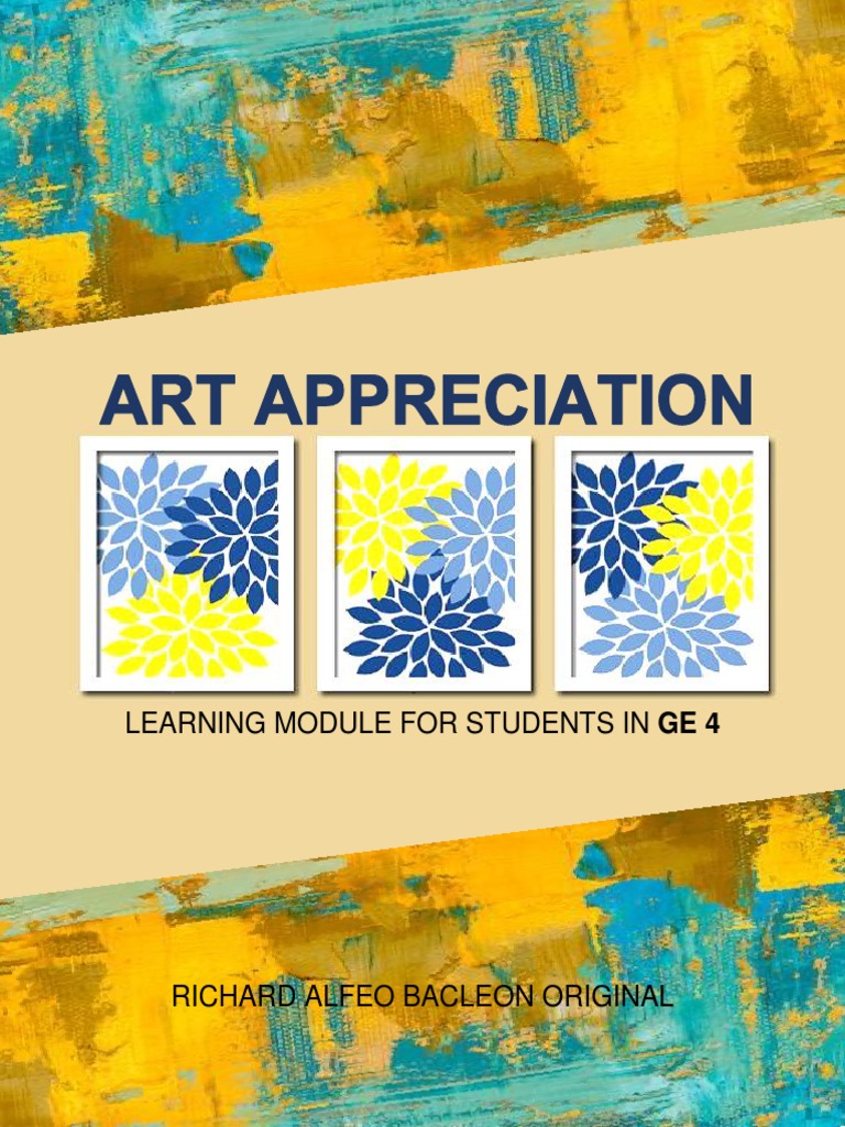 Art Appreciation - Module - 1 PDF | PDF | Educational Technology ...