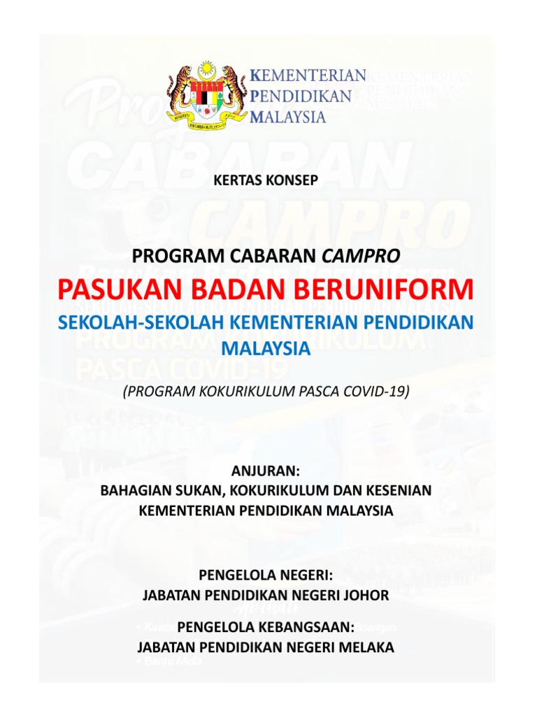 Kertas Konsep Program Cabaran Campro 2020 | PDF Kertas Konsep Program Cabaran Campro 2020 | PDF