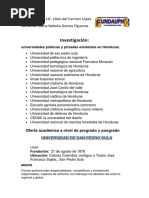 Presentacion UTH | PDF | Honduras