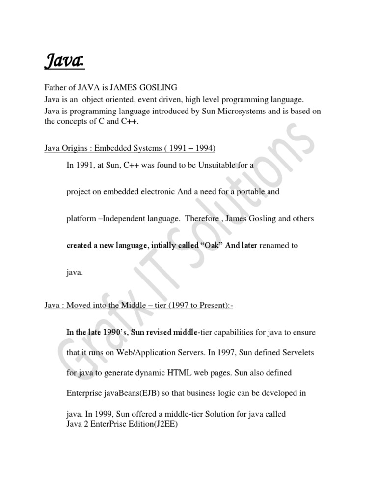 Java Notes Pdf Pdf Method Computer Programming Java Virtual Machine