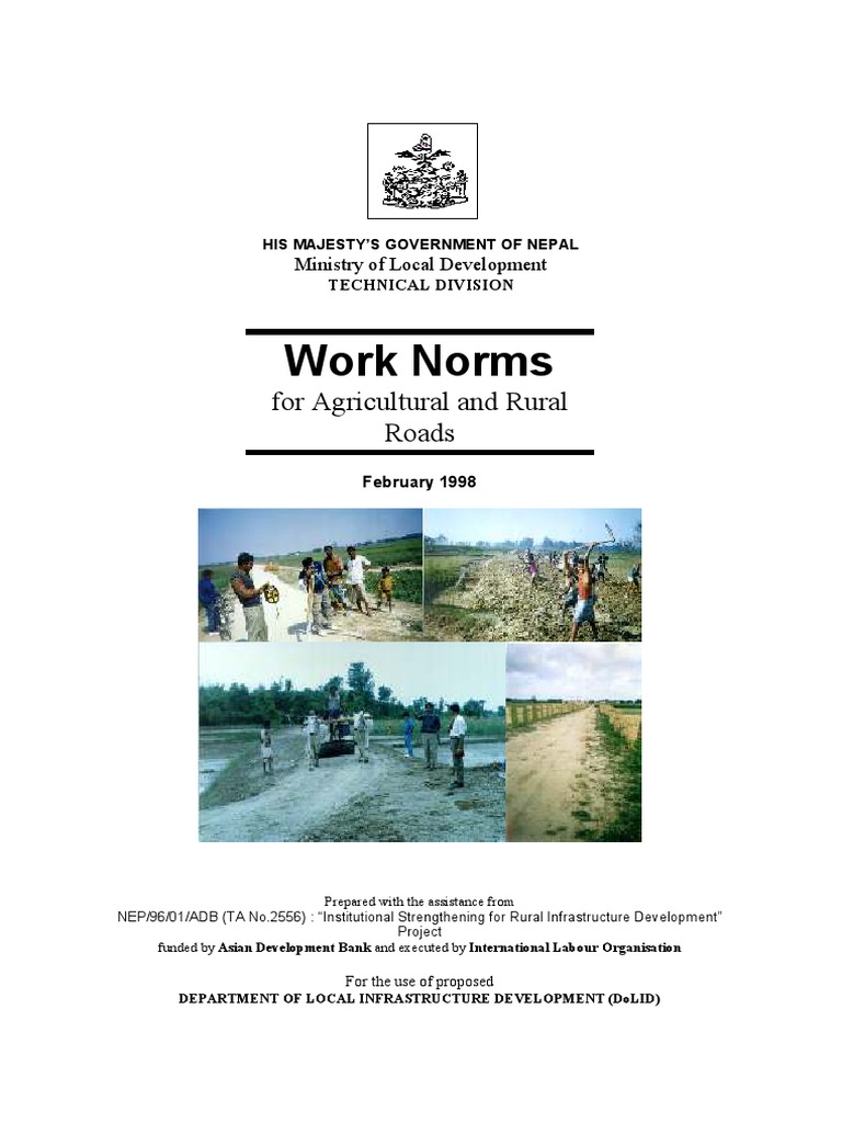 Work Norms | PDF | Surveying | Masonry
