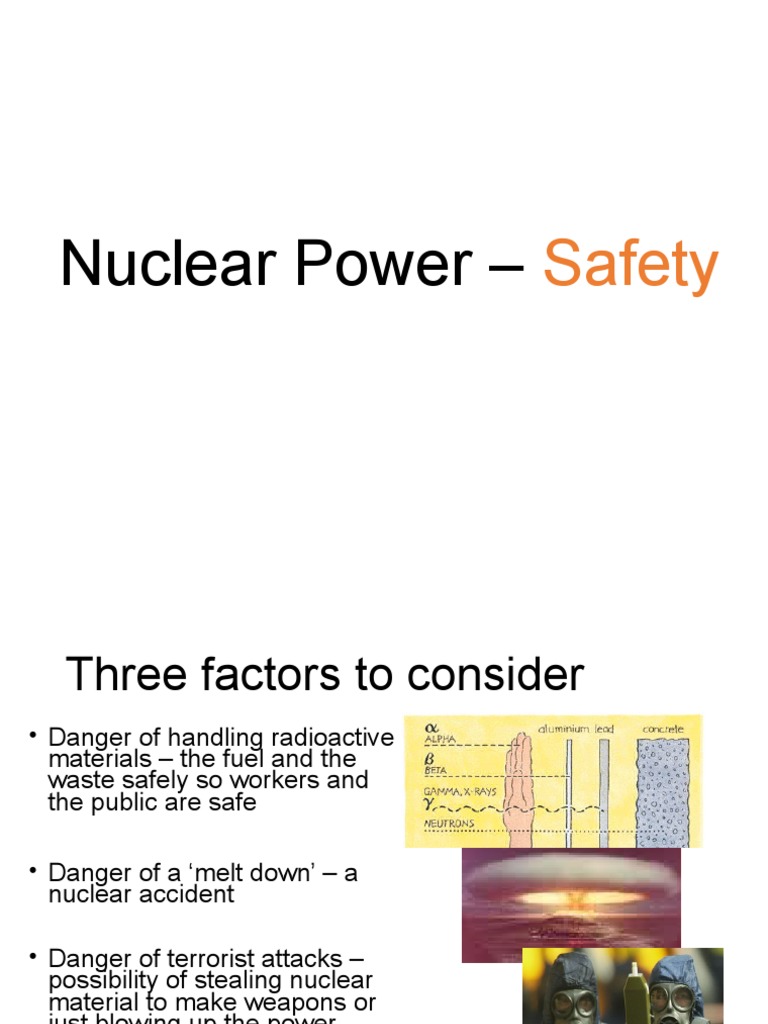 Safety - Nuclear Power | PDF | Radioactive Waste | Nuclear Fission