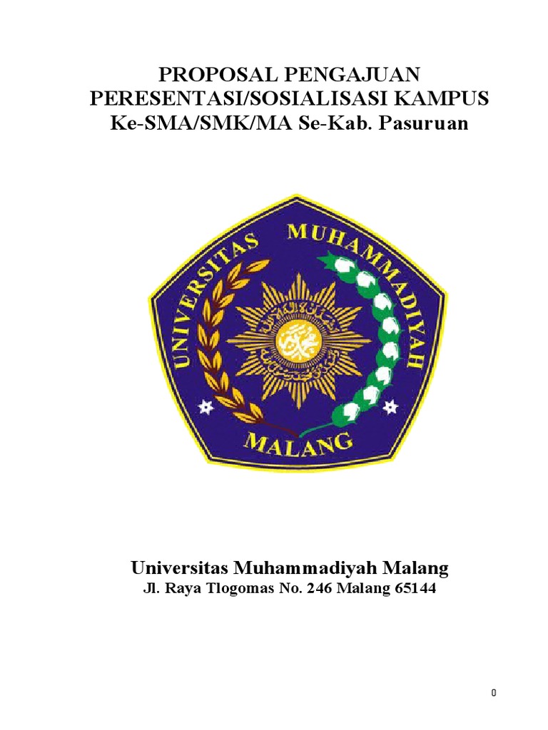 Dokumen - Tips - Contoh Proposal Pengajuan Promosi Kampus | PDF