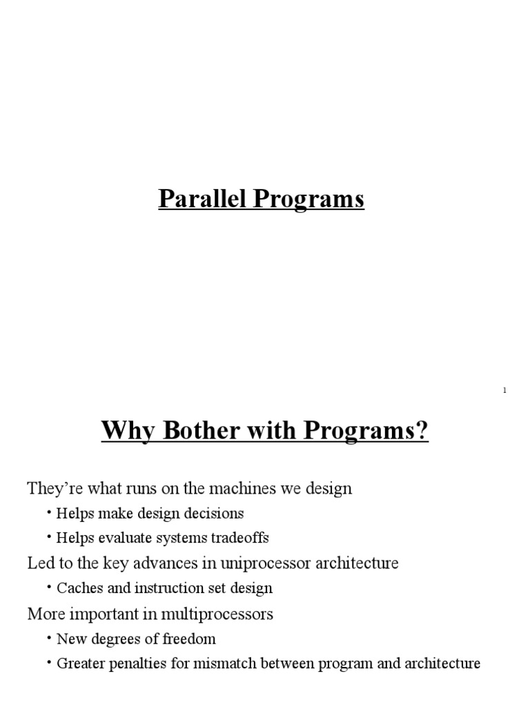 ch2 PC | PDF | Parallel Computing | Concurrent Computing