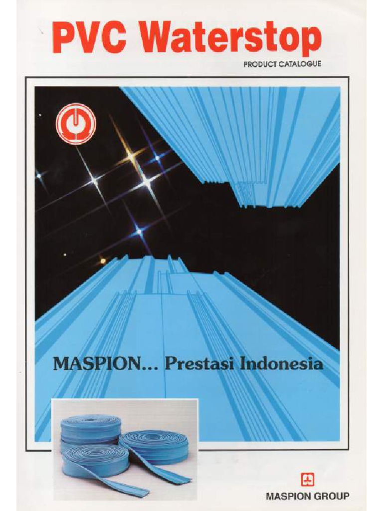 PVC Waterstop Maspion | PDF