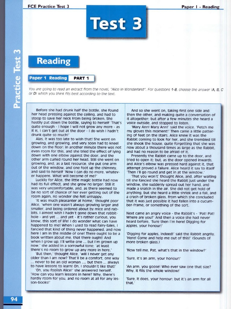 Successful - FCE - Practice - Test 3 | PDF | Lucid Dream | Dream