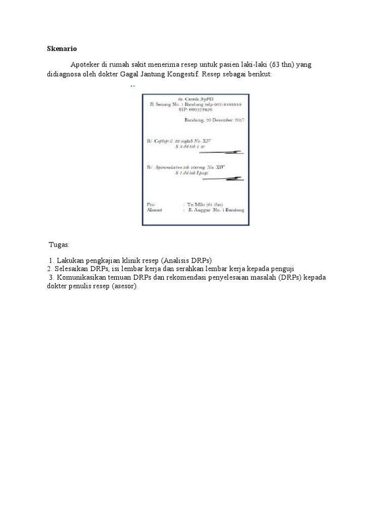 Angga Ari Madona DRP Station 6 | PDF | Kesehatan Holistik