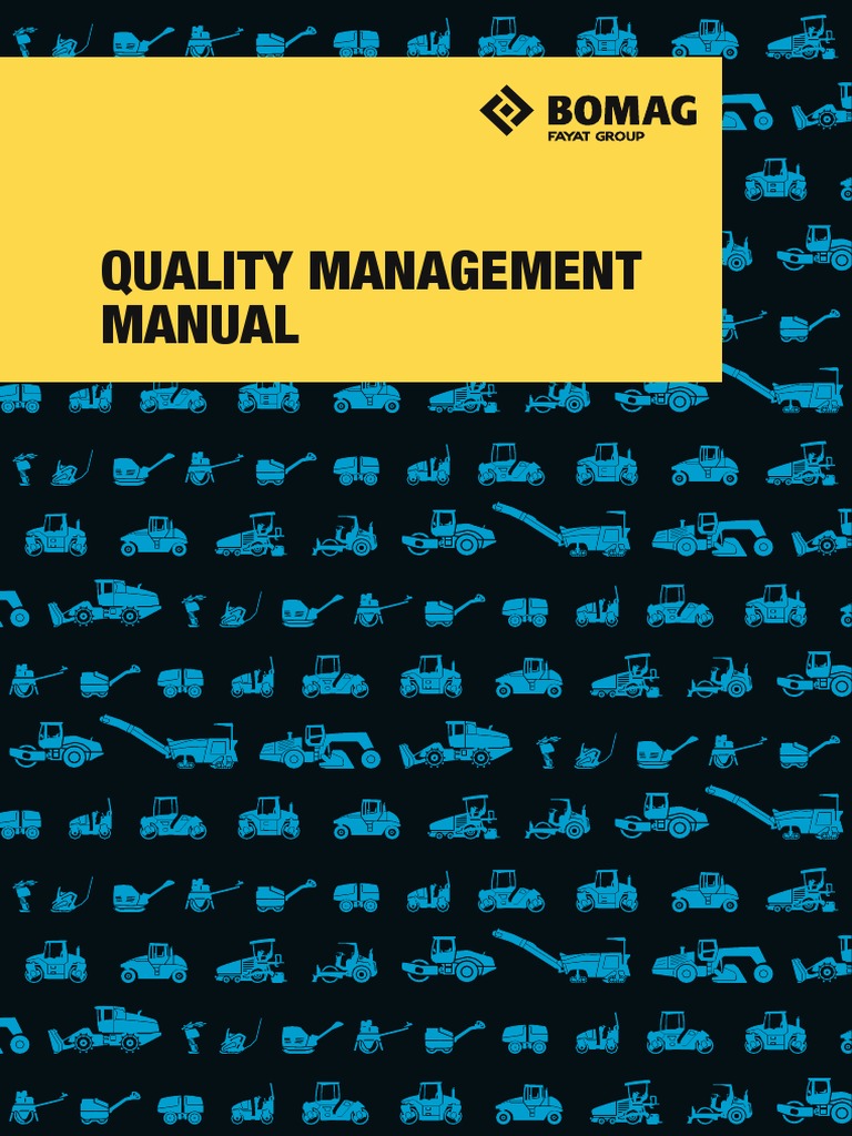 BOMAG Quality Management Manual | PDF | Data Analysis | Audit