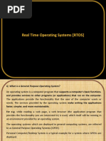 Difference GPOS & RTOS | PDF | Operating System | Thread (Computing)