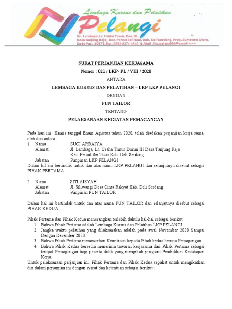 Mou Magang Fun Tailor | PDF