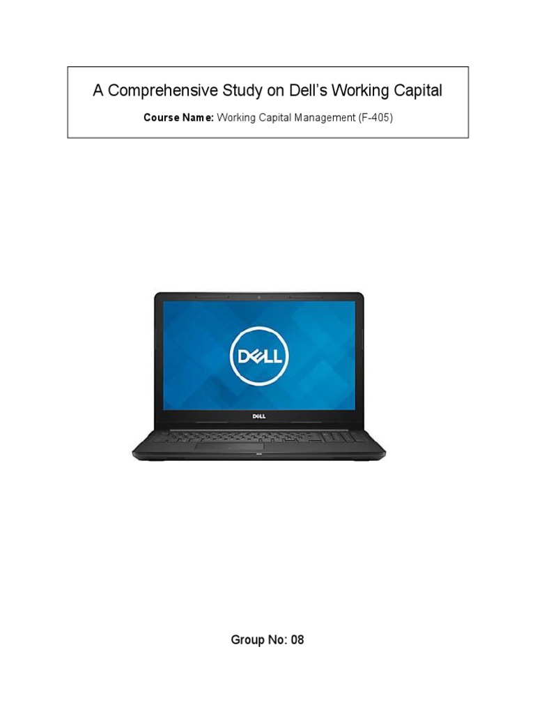 Dell's Working Capital Analysis | PDF | Equity (Finance) | Working Capital