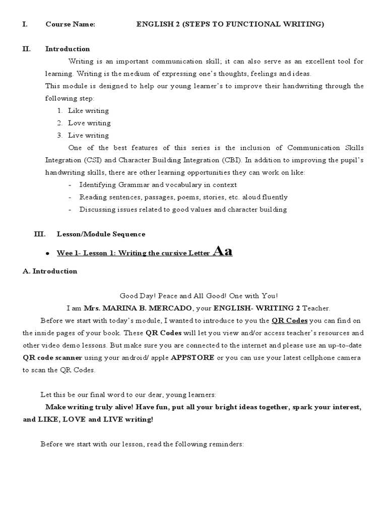 English 2 (Steps To Functional Writing) | PDF | Letter Case | Qr Code