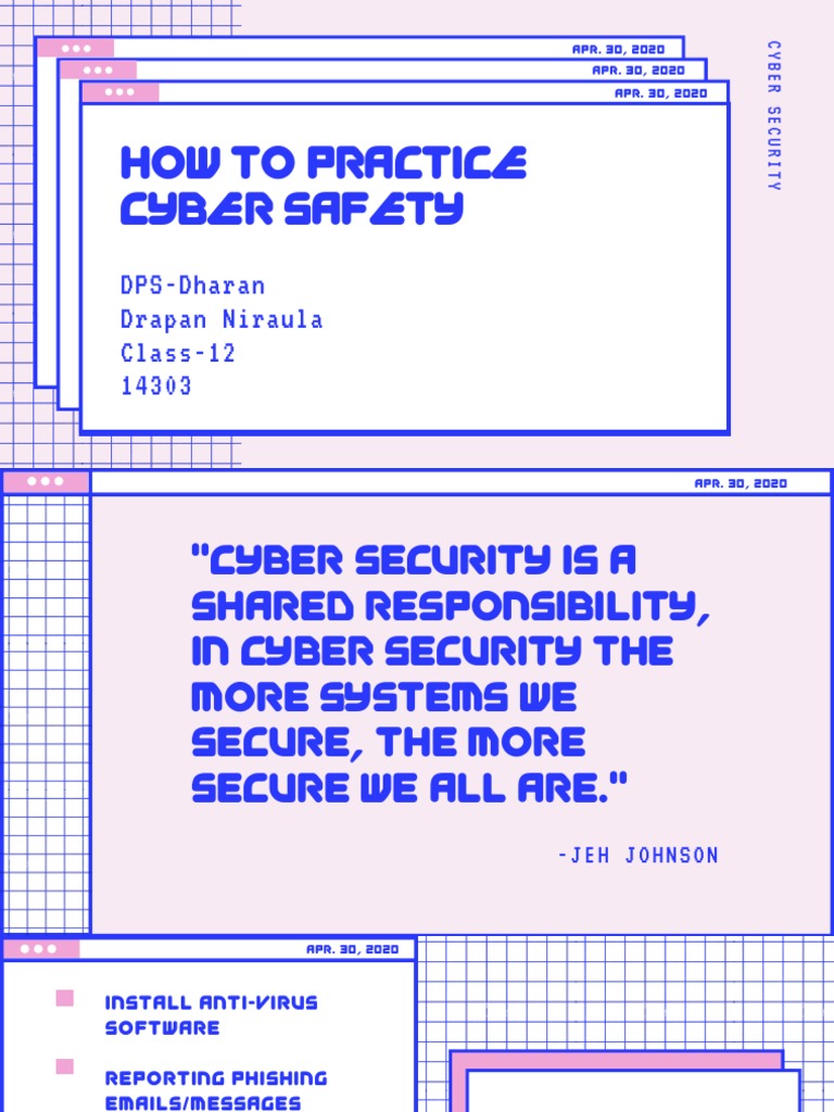 Best Practices for Cyber Safety | PDF