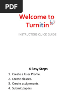 Unisa Turnitin Quick Start Guide | PDF | Turnitin | Login