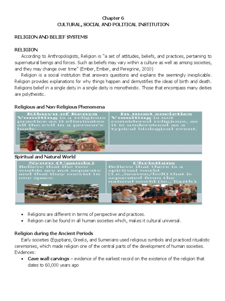 Module 3 - Understanding Culture, Society and Politics | PDF ...