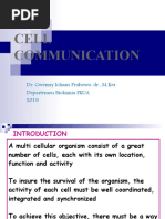 Cell Communication Mechanisms Explained | PDF | Cell Signaling | Signal Transduction