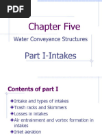 Raw Water Intake Design | PDF | River | Water Supply Network