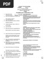 Nikah Form | PDF | Marriage | Wife