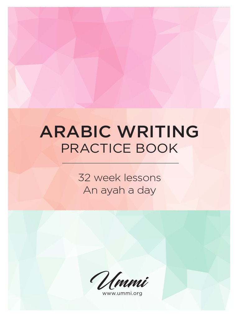 Arabic Writing: Practice Book | PDF