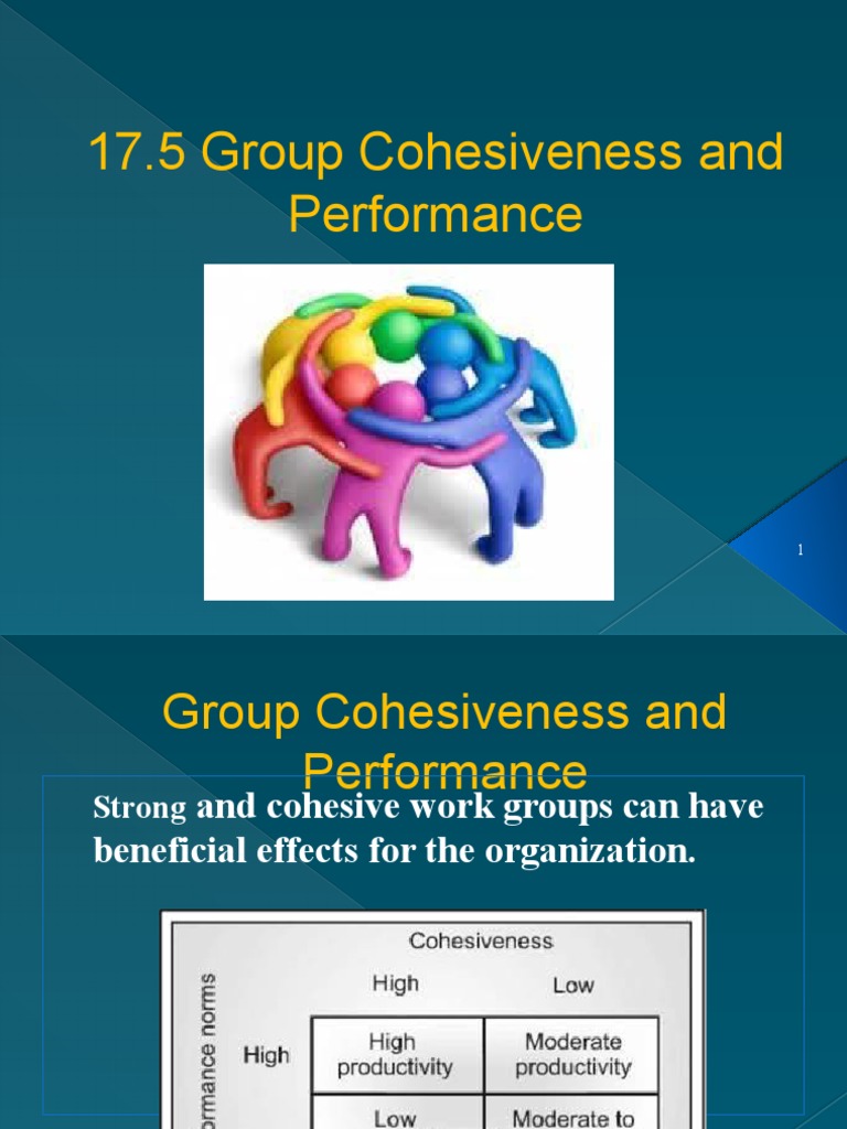 II Group Cohesiveness and Performance | PDF | Identity (Social Science ...
