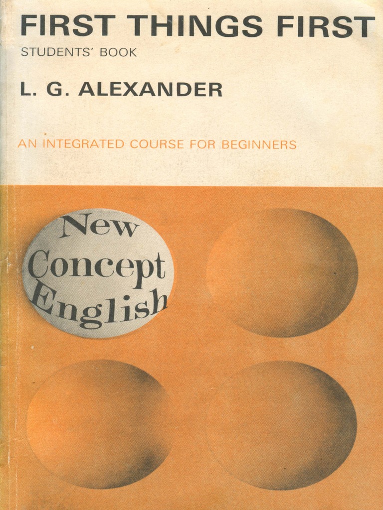 L.G.Alexander - First Things First NCE | PDF