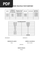 Cash Handover Form | PDF | Business | Finance & Money Management