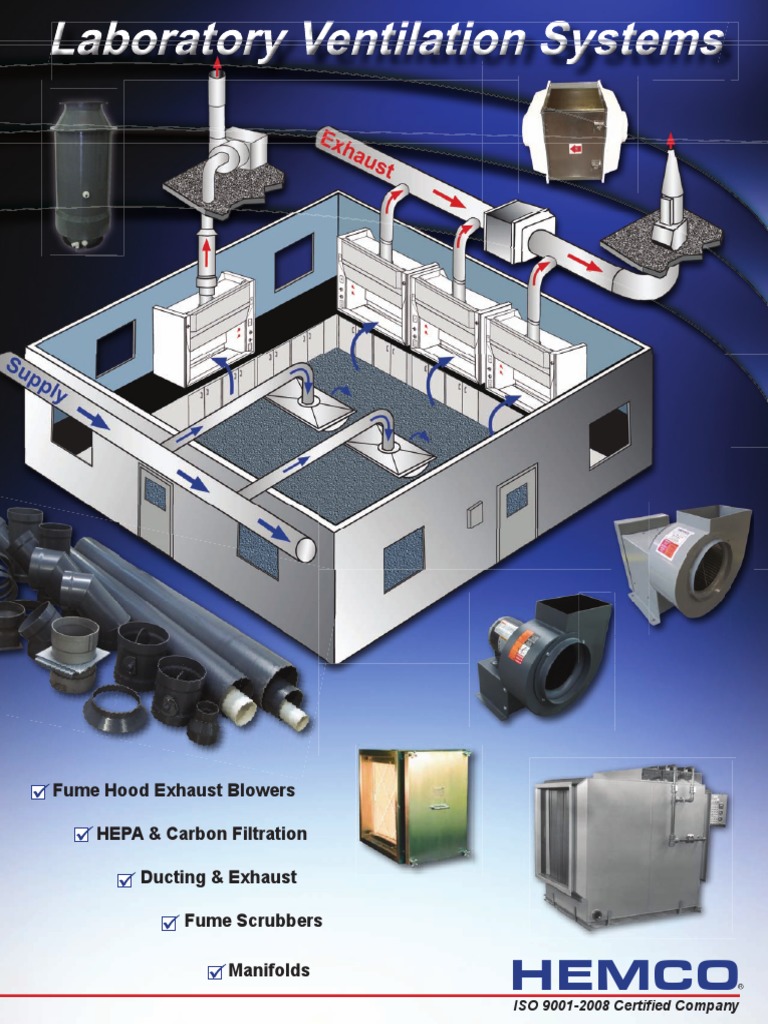 Laboratory Ventilation System Guide | PDF | Duct (Flow) | Belt (Mechanical)