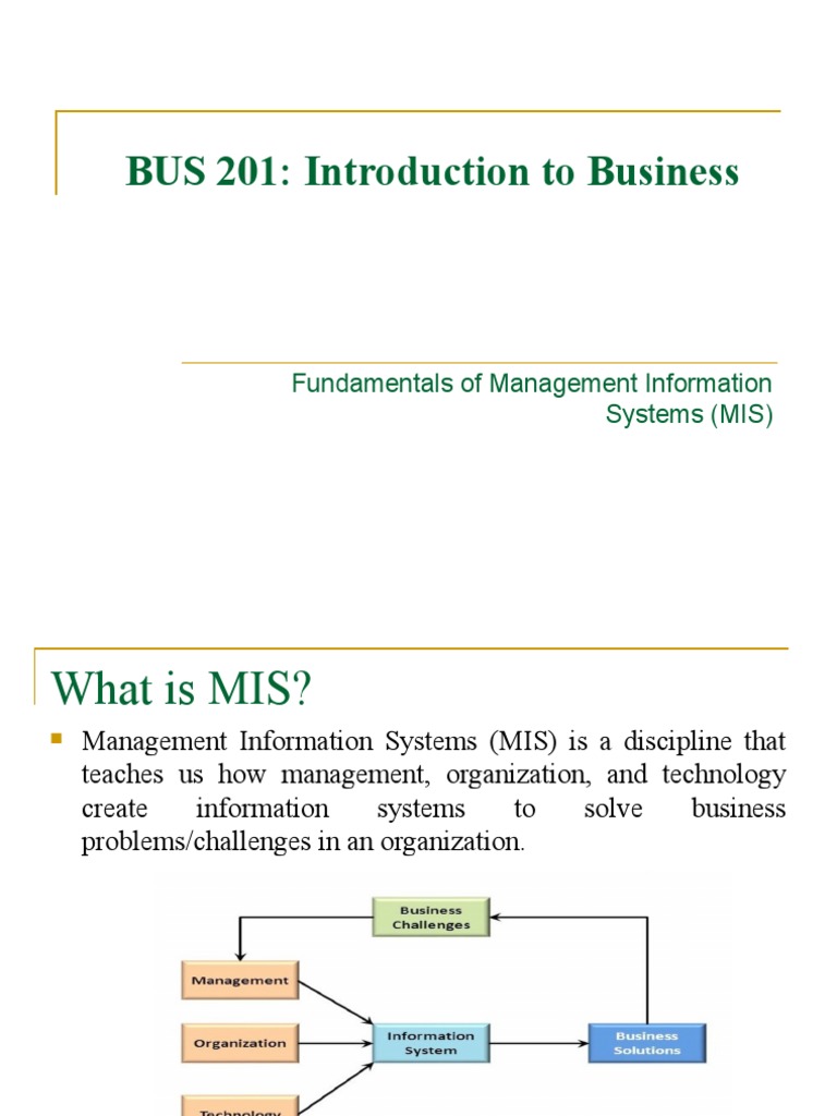 BUS 201: Introduction To Business: Fundamentals of Management ...