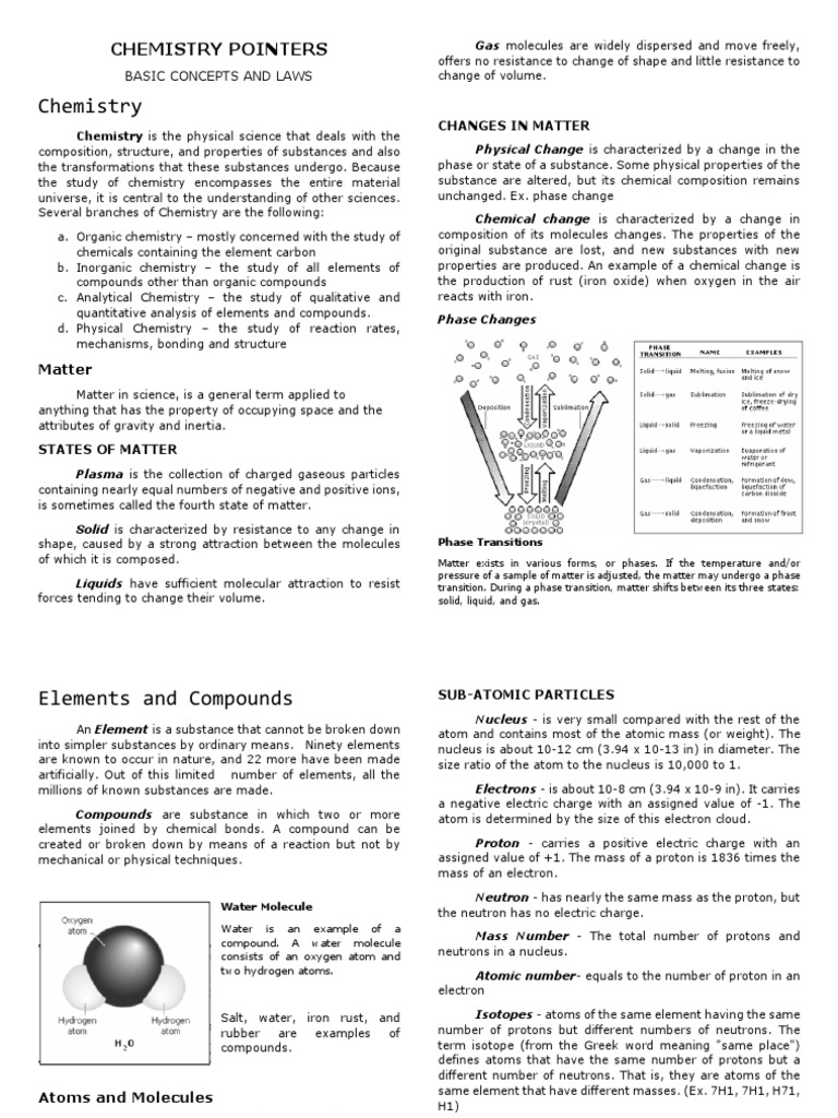 Chemistry | PDF | Gases | Solution