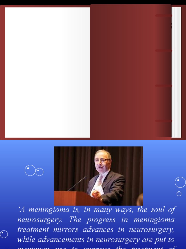 Meningomas: DR - Md.Humayun Rashid | PDF | Brain Tumor | Radiation Therapy