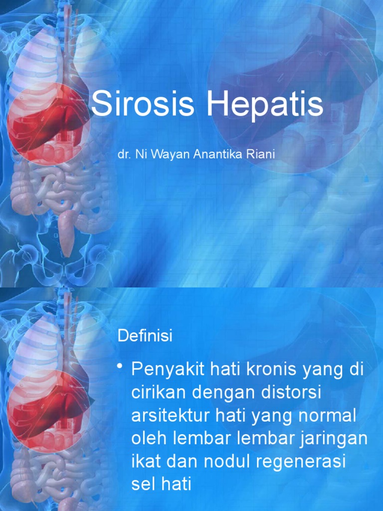 Panduan Lengkap Sirosis Hepatis | PDF