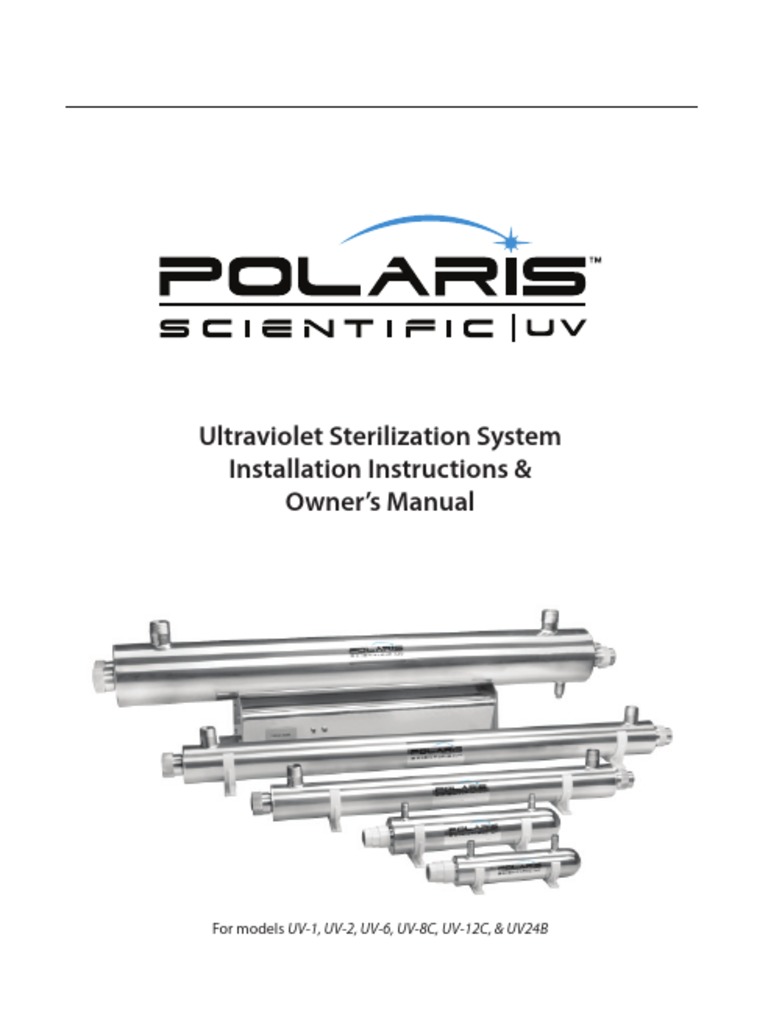 Ultraviolet Sterilization System Installation Instructions & Owner's Manual | PDF | Ultraviolet ...